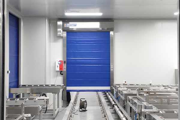 High Speed Insulated Fabric Doors for Cold Rooms in the Philippines ...